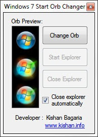 Windows 7 Start Orb Changer